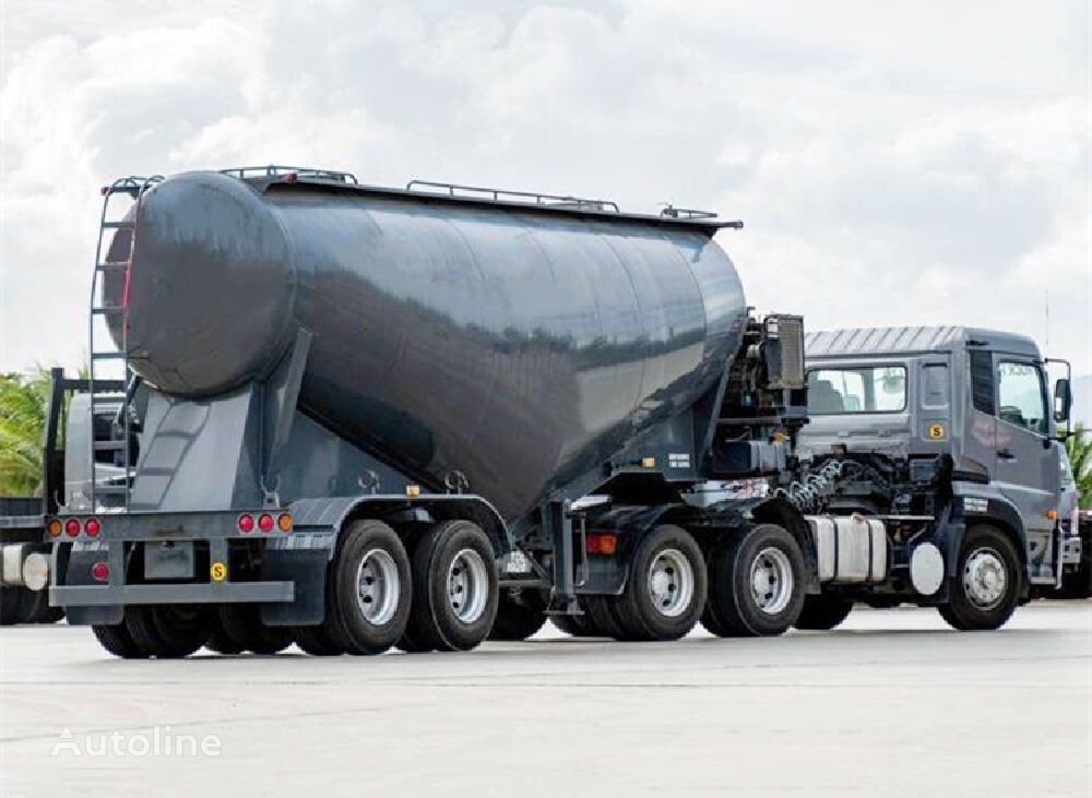 Nova TITAN 2 Axle 35CBM Bulk Cement Tanker for Sale-Y cisterna za prevoz cementa