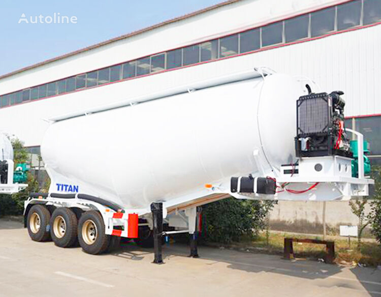 Nova TITAN 30cbm Cement Silo Semi-trailer for Sale in Africa - W cisterna za prevoz cementa