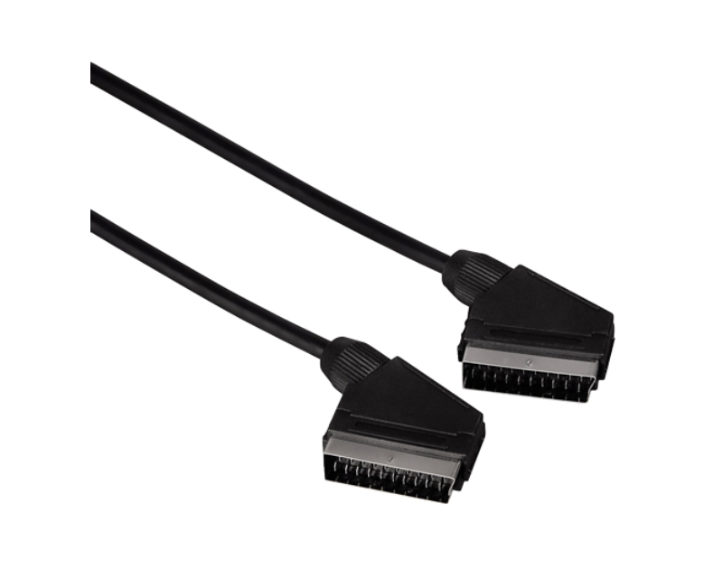 Kabl Scart M/M 1.5m crni