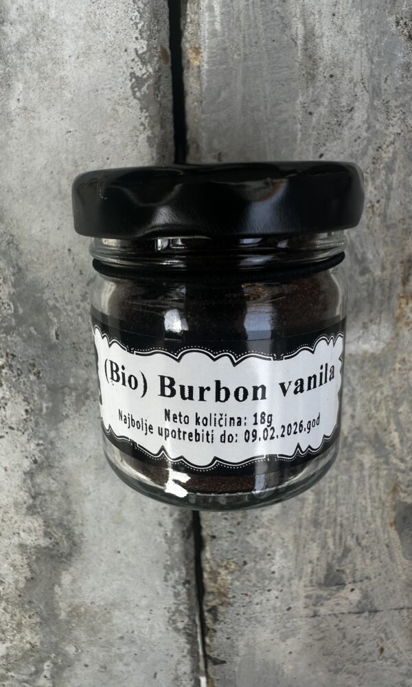 Burbon vanila Bio – 18g