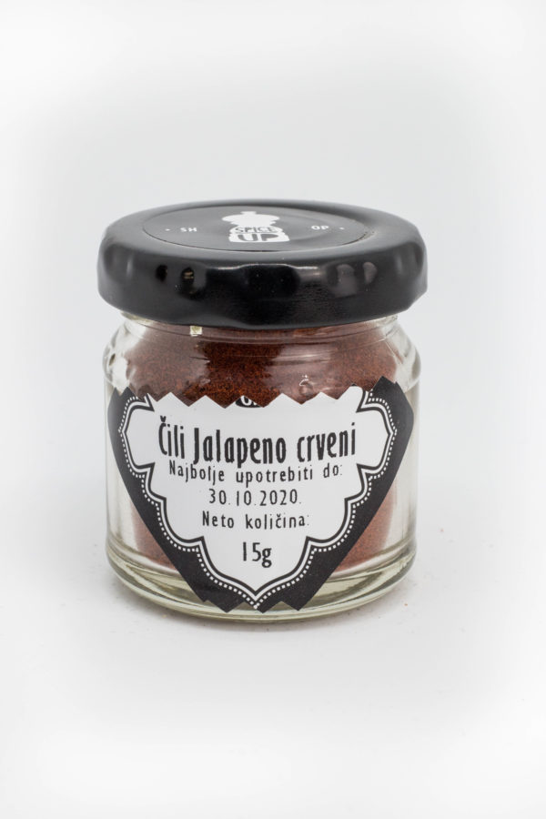 Čili „Jalapeno“ Chipotle crvena paprika – 20g