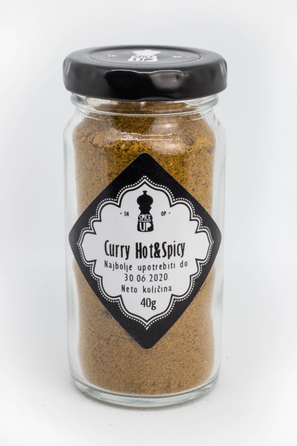 Curry Hot & Spicy – 40g