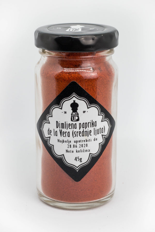 Dimljena paprika de la Vera (srednje ljuta) – 45g