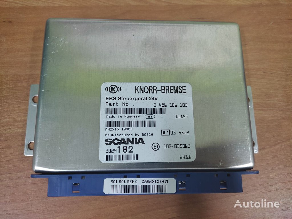 Knorr-Bremse SCANIA 0 486 106 105 upravljačka jedinica za autobusa
