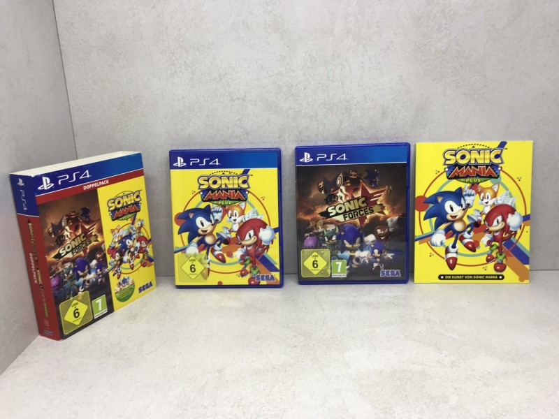 Switch Sonic Forces + Sonic Mania Plus -PS4 igra BR.2