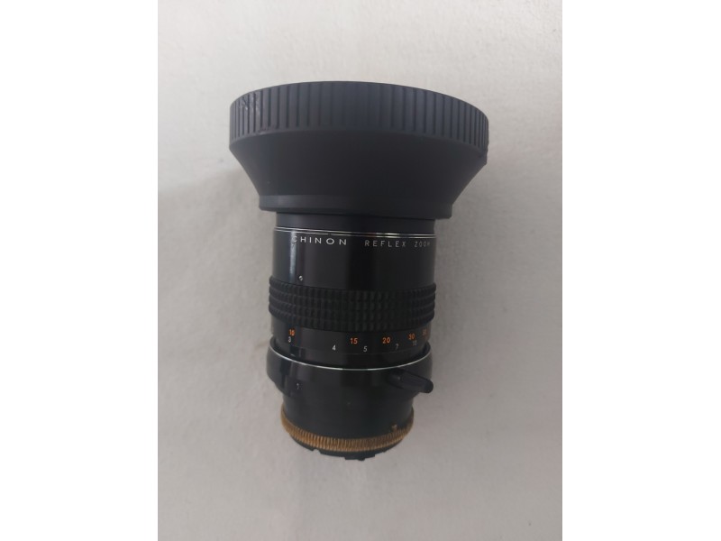 Chinon Reflex zoom lens F 1,7 7.5-6.0mm