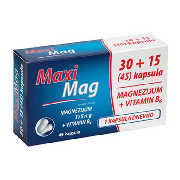 Maxi mag kapsule, 30+15 gratis