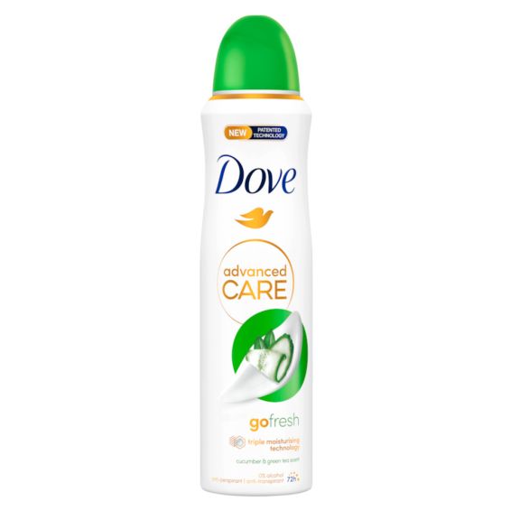Dove Cucumber&green tea Advanced care dezodorans u spreju 150ml