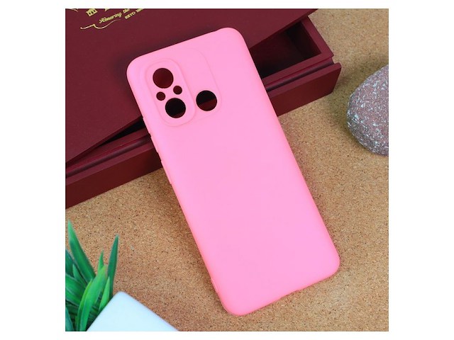 Maskica Teracell Giulietta za Xiaomi Redmi 12C mat roze