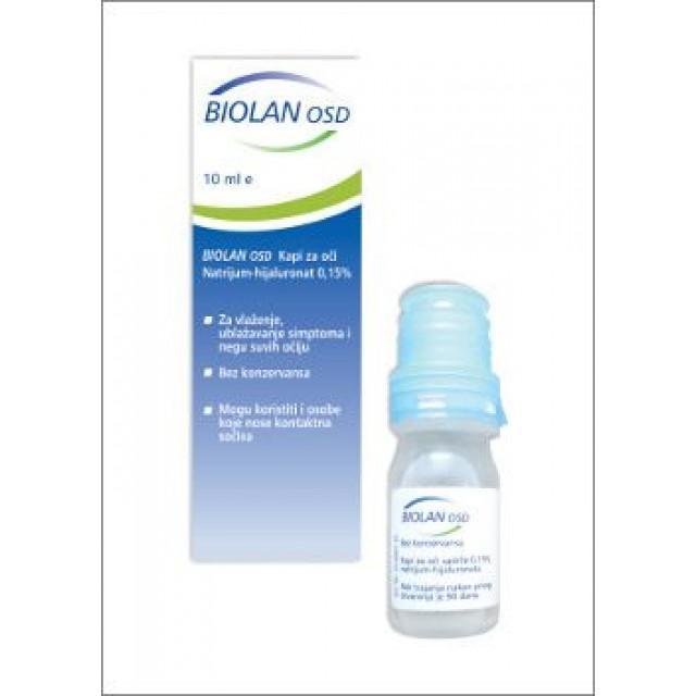 BIOLAN OSD KAPI ZA OČI 10ML