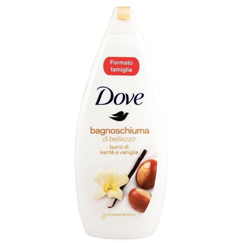 DOVE KUPKA 700ML BURRODI KARITE E VANIGLIA (SHEA BUTTER)