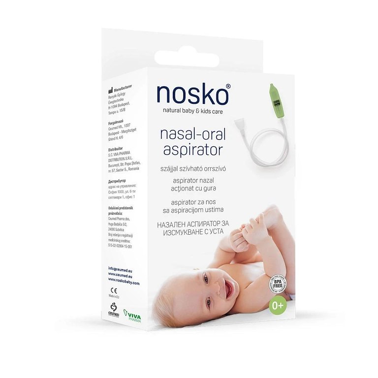 NOSKO ZA BEBE ASPIRATOR NA USTA 0+