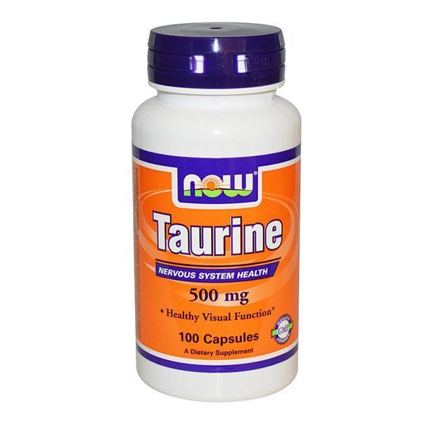 NOW TAURINE 500MG 100 KAPSULA