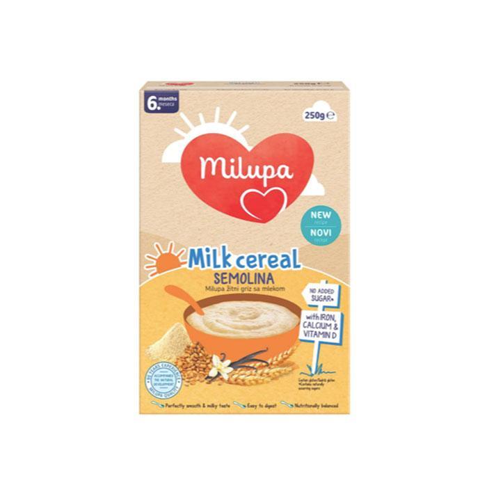 MILUPA GRIZ MLECNA KASICA 250G 6+