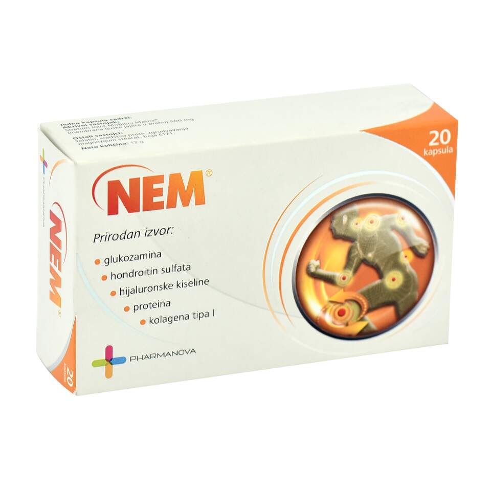 NEM KAPSULE 500MG PHARMANOVA