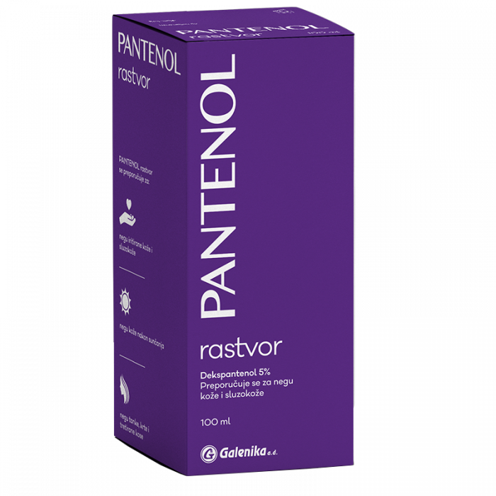 PANTENOL RASTVOR GALENIKA