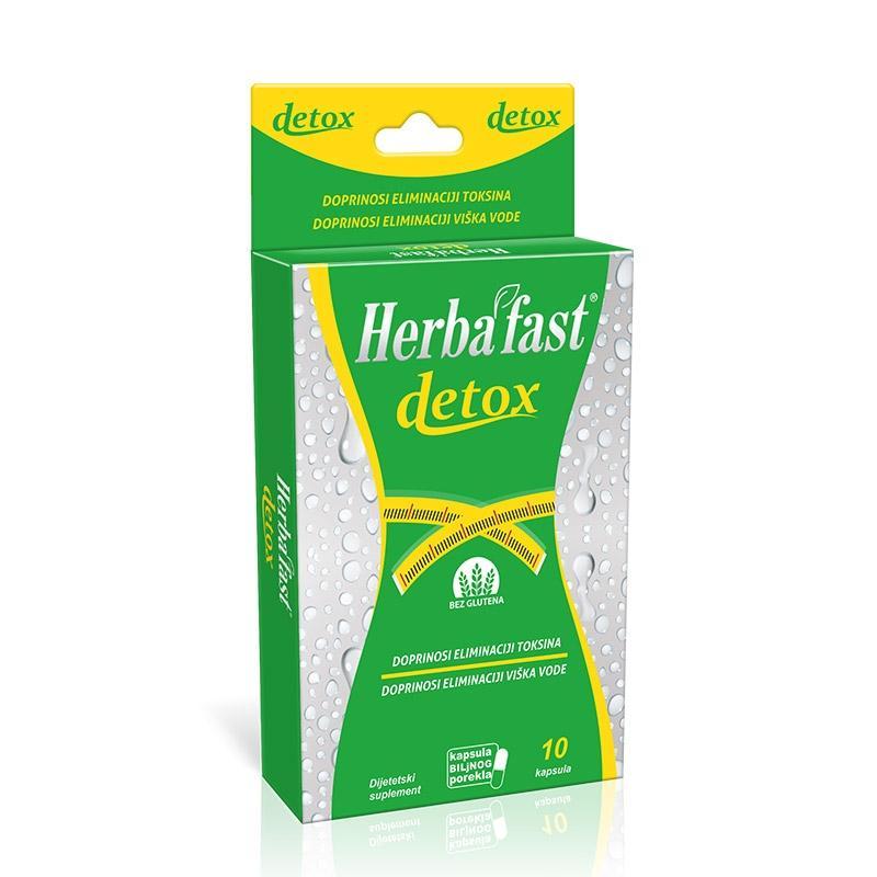 HERBAFAST DETOX 10 KAPSULA