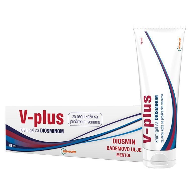 V-PLUS KREM GEL SA DIOSMINOM 75ML