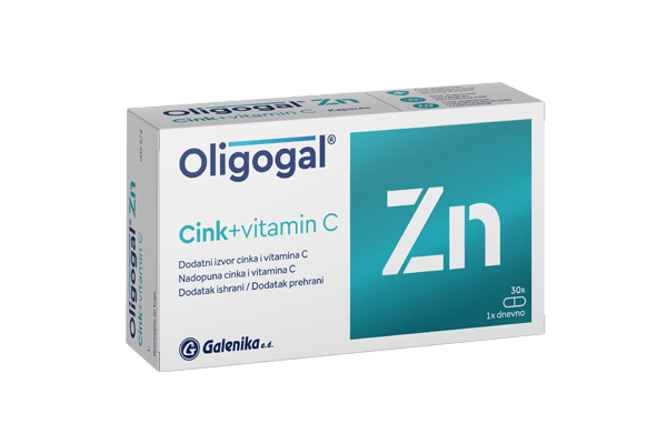 OLIGOGAL CINK 30 KAPSULA