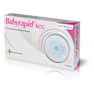 BABY RAPID TEST KARTICA HCG