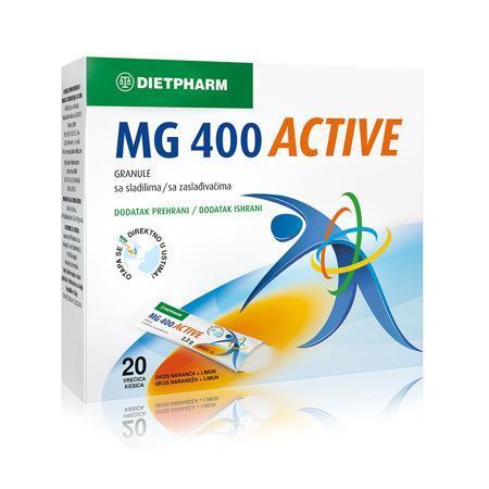 MG 400 ACTIVE DIREKT 20 KESICA 1+1 GRATIS