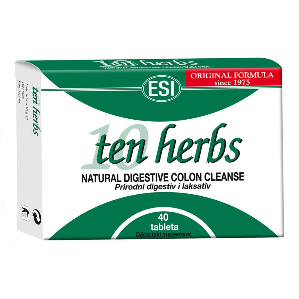 TEN HERBS 40 TABLETA