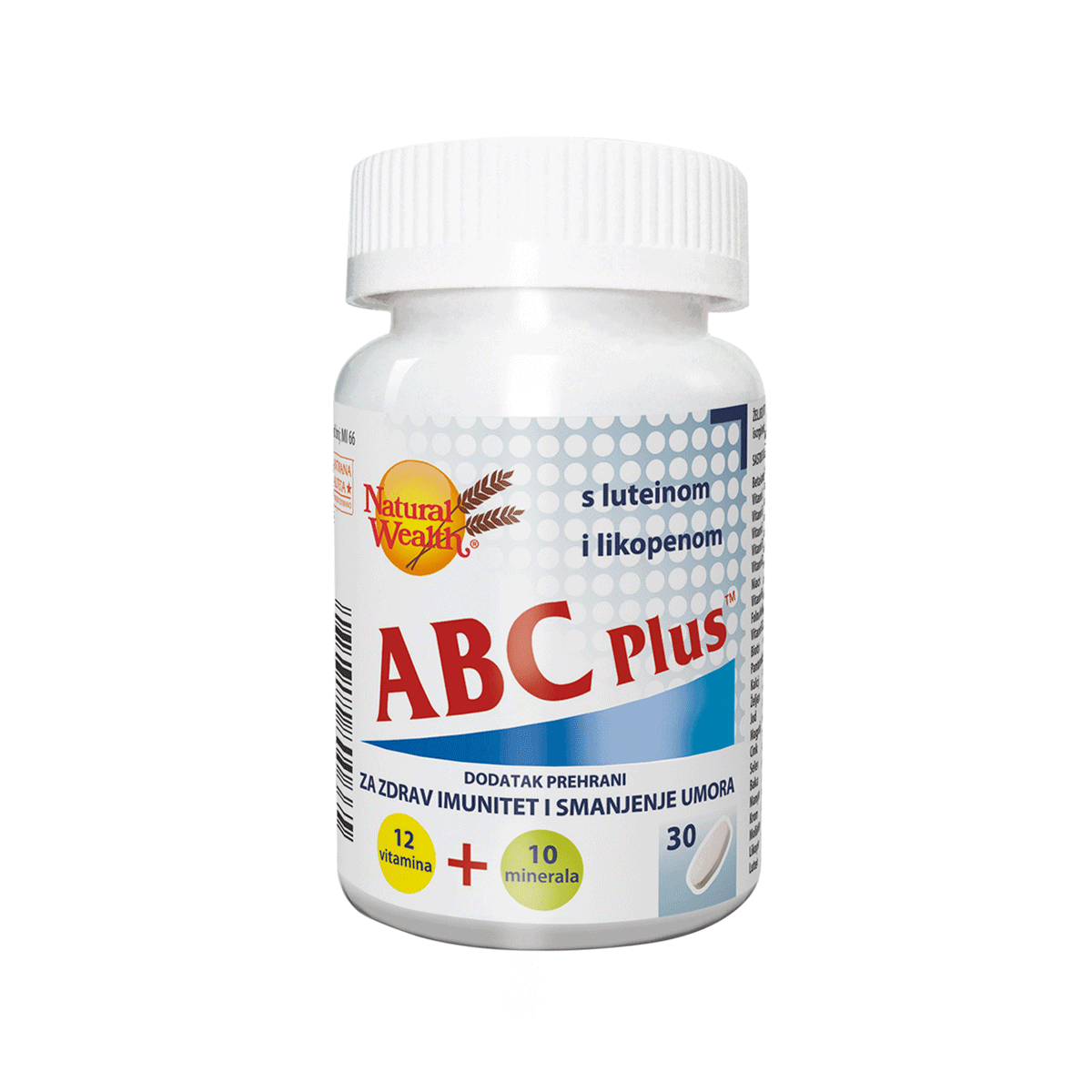 NATURAL WEALTH ABC PLUS 30 TABLETA