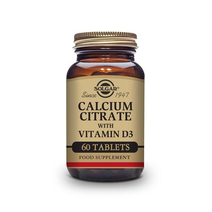 SOLGAR KALCIJUM CITRAT PLUS VITAMIN D3