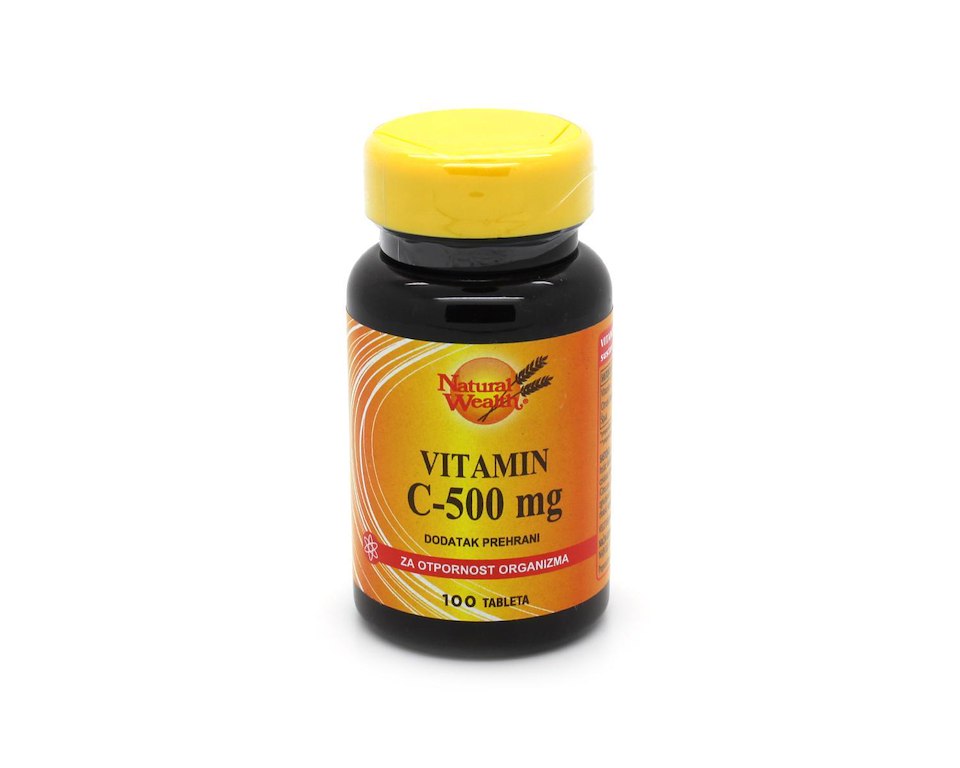 NATURAL WEALTH VITAMIN C 500MG SA POSTEPENIM OSLOBADJANJEM