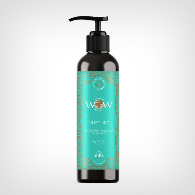 MKS ECO WOW NURTURE SULFATE-FREE ŠAMPON ZA KOSU I TELO 296ML