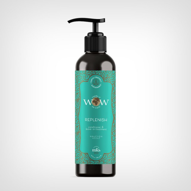 MKS ECO WOW REPLENISH CONDITIONER & LEAVE-IN TRETMAN 296ML