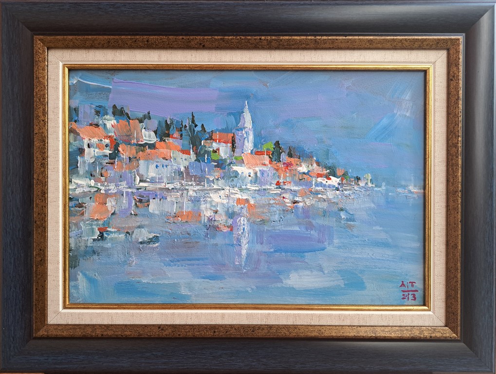 Stoliv 3, Dragan Tasić, akril na lesonitu, sa 30×40 cm, bez 20×30 cm, sertifikat, 55 evra