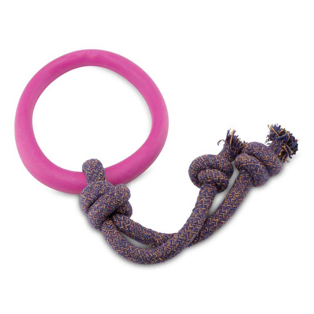 BECO Hoop on rope L Pink 37cm