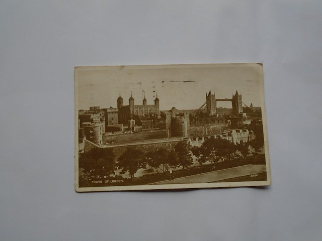 Razglednica  - Tower of London 1955.