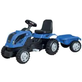 Dečiji traktor na pedale plavi