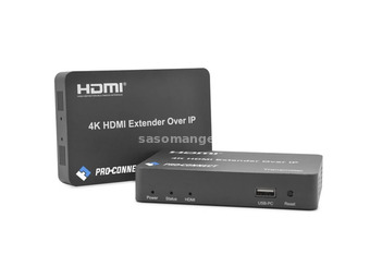 PROCONNECT Extender HDMI Over IP Infra USB 150m-ig
