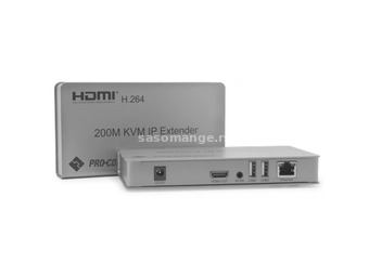 PROCONNECT Extender HDMI Over IP KVM USB IR 200m-ig