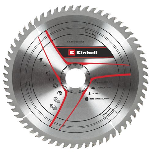 Einhell Pribor za stacionarne / preklopne testere TCT Rezni list 216x30x2,8 T60