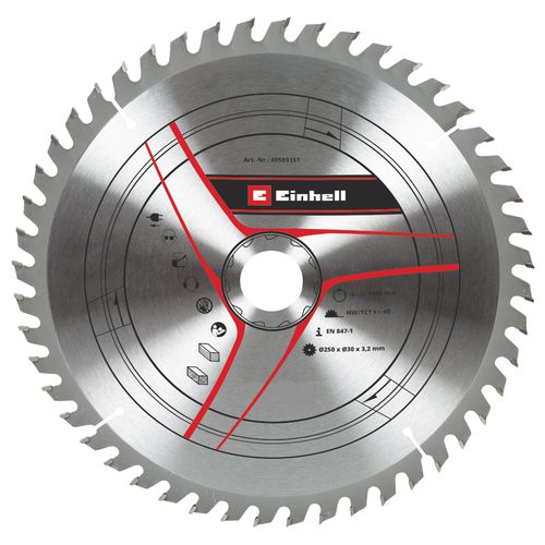 Einhell Pribor za stacionarne / preklopne testere TCT Rezni list 250x30x3,2 T48