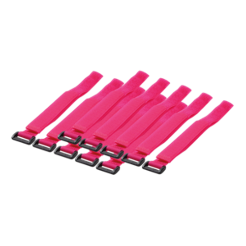 Logilink čičak trakice za vezivanje kablova 500x20mm, 10kom, pink