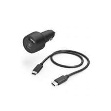 HAMA Auto punjač Micro USB-C USB-A PD 30W 210522