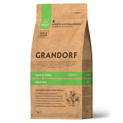 Grandorf Dog Adult Mini Jagnjetina & Ćuretina 1kg