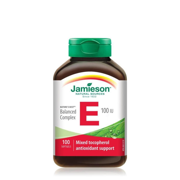 Jamieson Vitamin E 100 IU a100