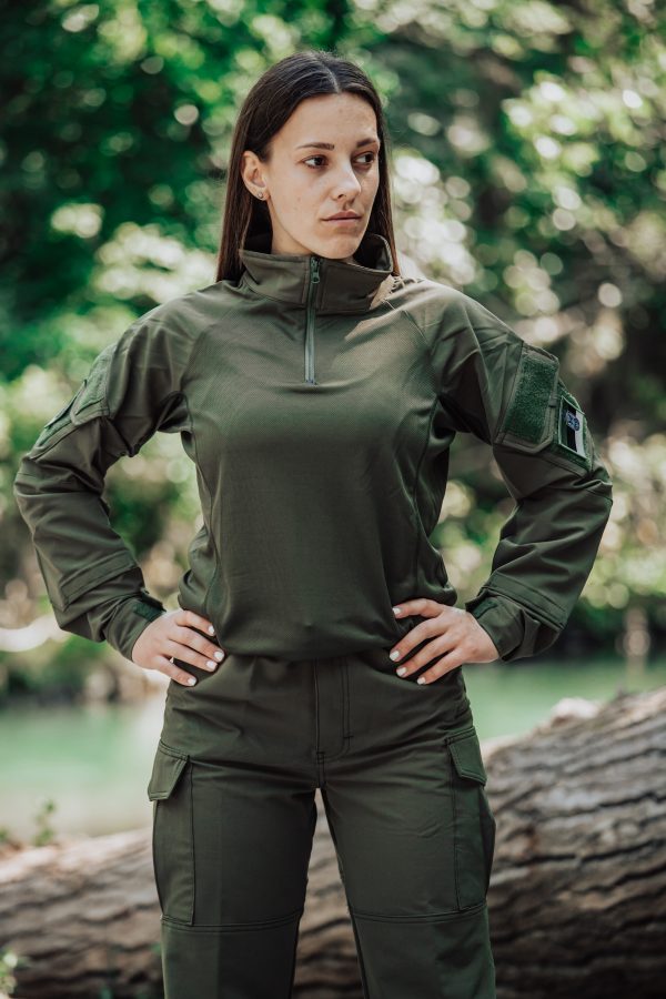 Single Sword zelena taktička Combat bluza