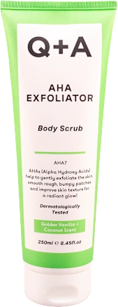 Q+A
AHA EXFOLIATOR piling za telo, 250 ml