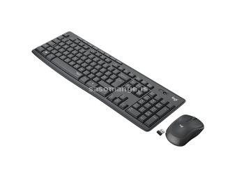 LOGITECH MK295 Silent cable without mouse and keyboard set cseh allocation - black