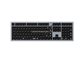 KEYCHRON Q6 Swappable RGB Knob Barebone keyboard ISO grey
