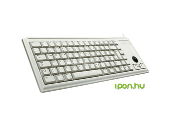 CHERRY Compact-Keyboard G84-4400 trackball German grey