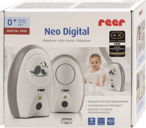 reer
Digitalni bebi alarm, Neo Digital, 1 kom