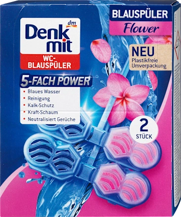 Denkmit
Flower Splash kruti WC kamen-uložak, 2x48g, 2 kom